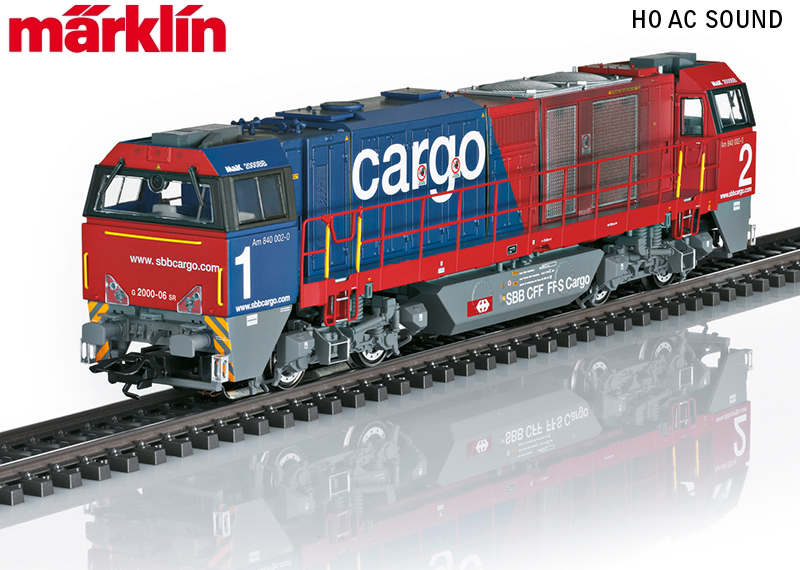 Class G 2000 BB Vossloh Diesel Locomotive - DepotMarklin